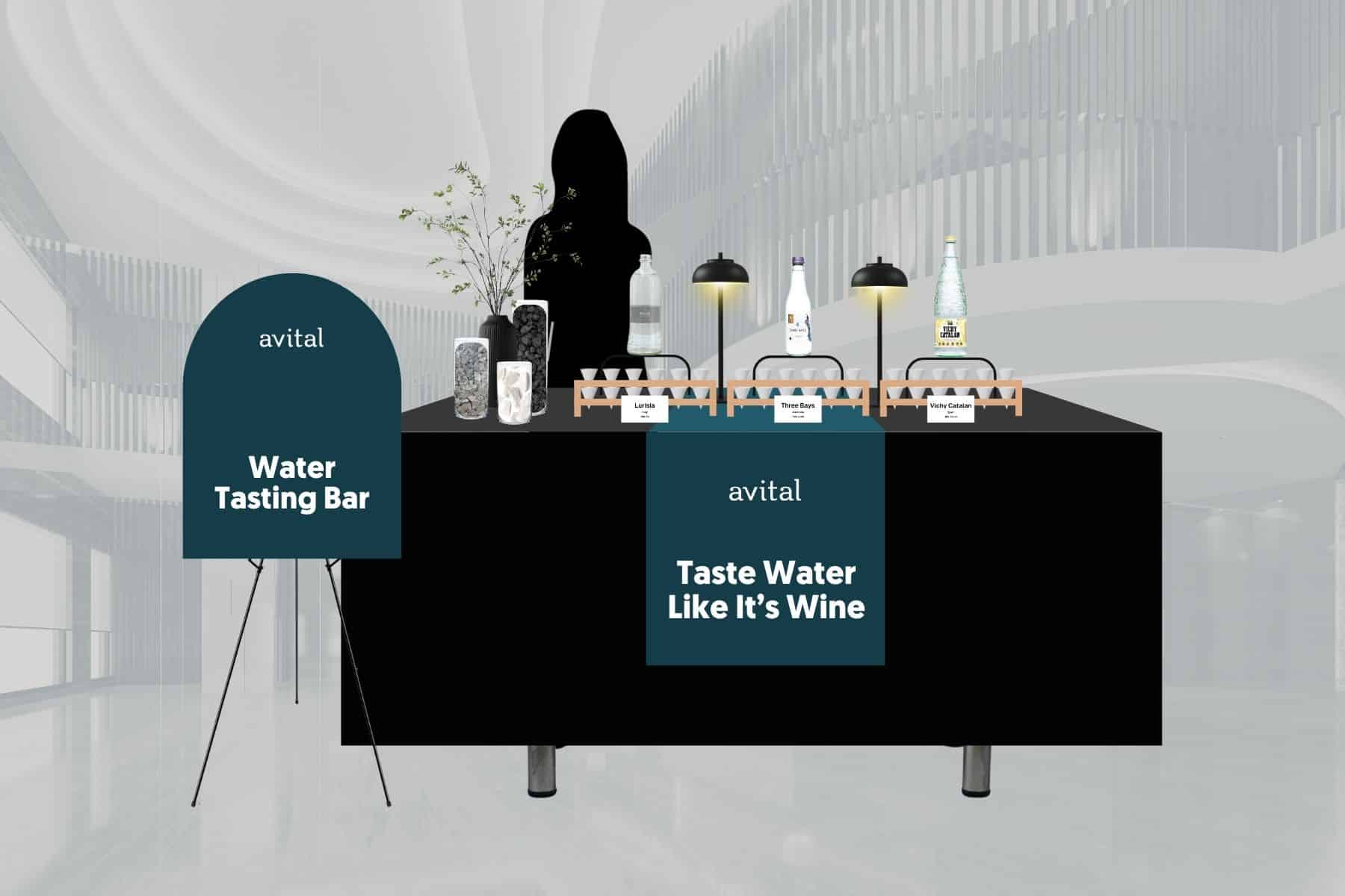 Water Tasting Bar | Avital Experiences