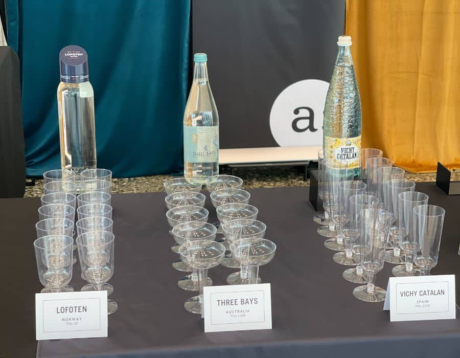 Water Tasting Bar | Avital Experiences