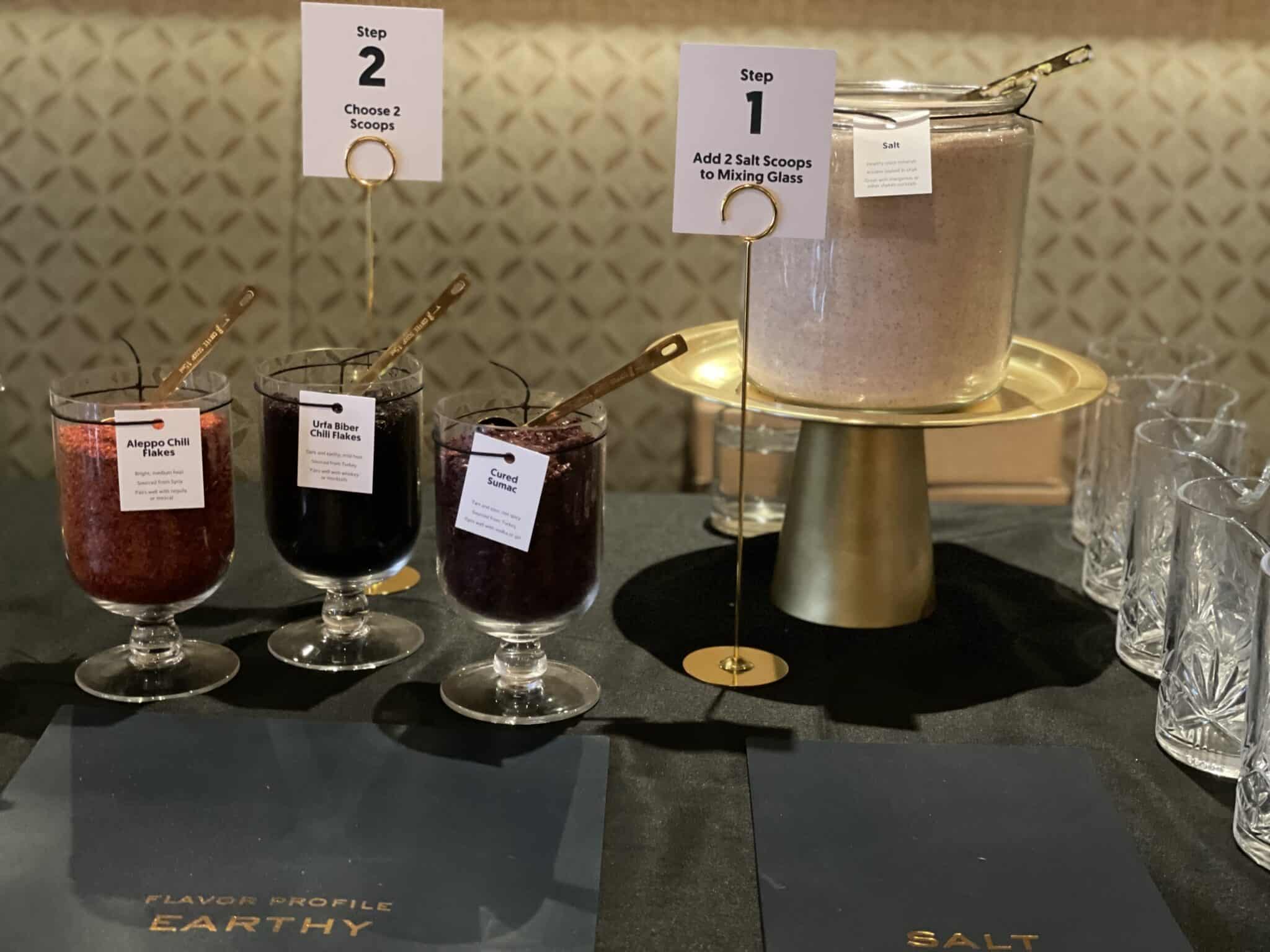 Cocktail Rim Spice Blending Bar | Avital Experiences
